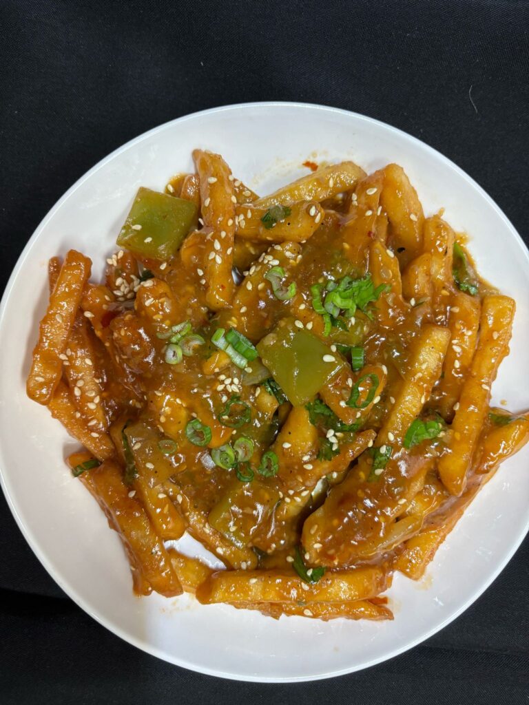 Honey Chilli Potato Fries | Spice and Sizzle Restaurant Ottawa